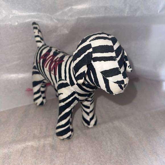 PINK Victoria's Secret | Dog | Pink Victorias Secret Zebra Striped Dog ...